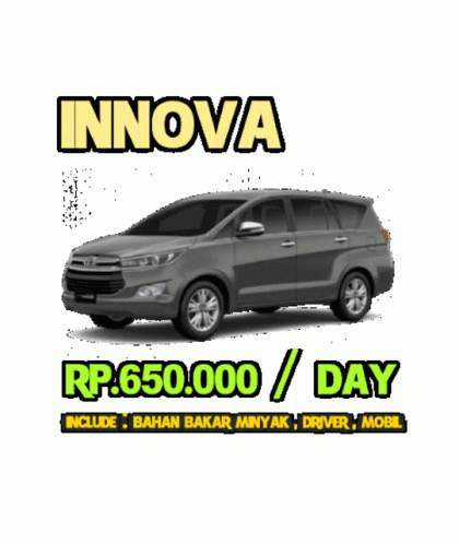 Гифка "Rentcar, Rental, Sewa, Mobil, Avanza, Innova, Hiace, Yogyakarta ...