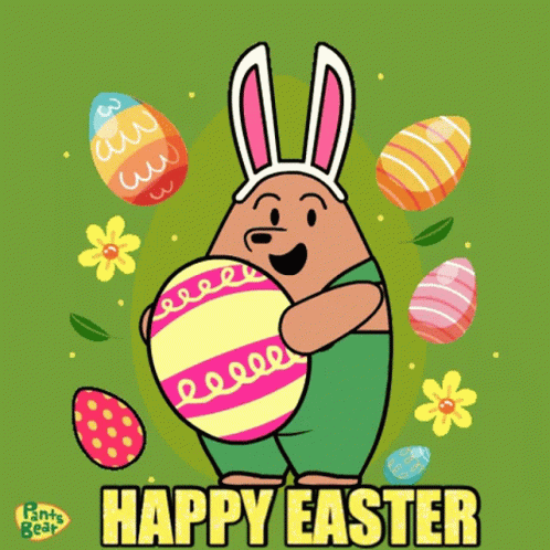 Easter Easter Bunny ГИФ на GIFS.RU