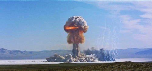 Гифка "ЯДЕРНЫЙ ВЗРЫВ,ЯДЕРНЫЙ,АТОМНЫЙ,BOMBA NUCLEAR,NUCLEAR WEAPON ...