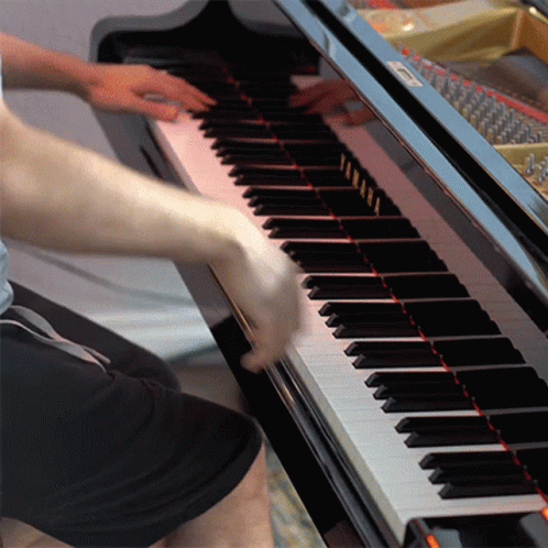 Гифка "Playing piano, Kyle landry, Kyle landry piano, Music, Musician ...