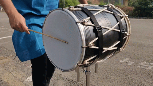 Гифка "Drumming, Jigar rajpopat, Where are you now, Dhol, Hitting ...