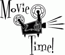 Гифка "Movie time Film Film reel Projector Film projector", лучшая gif ...