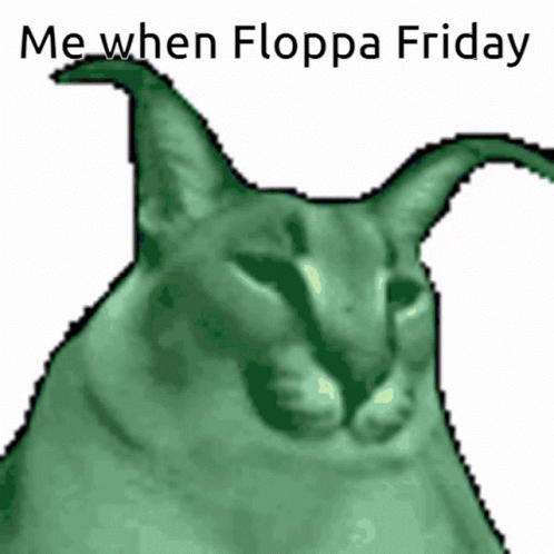 Гифка "Floppa, Floppa friday", лучшая gif анимация от "collection", скачать красивые гифки и ...